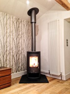 Free Standing Log Burner Upper Hale, Farnham - Log Burner Installation ...
