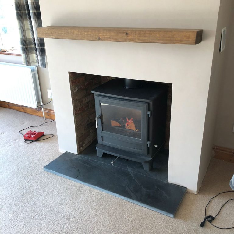 Oak mantlepiece Archives - Log Burner Installation - Alton, Hampshire